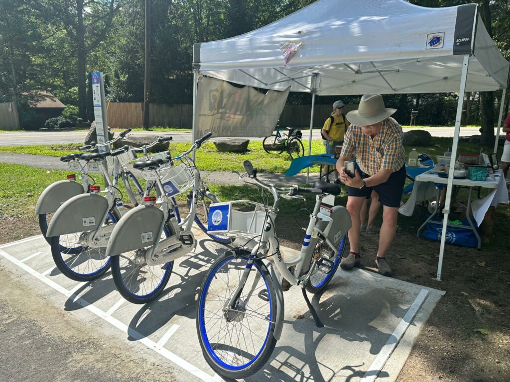 Bikes Ready for Rental on the Bruce Freeman Rail Trail – The Acton Exchange