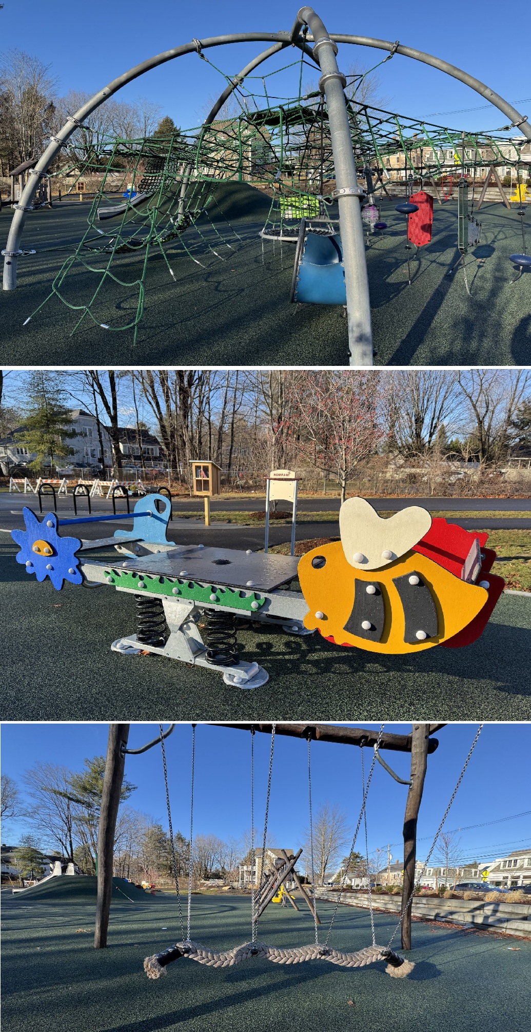 Gardner Field playground adds sculpture and Little Free Library – The ...