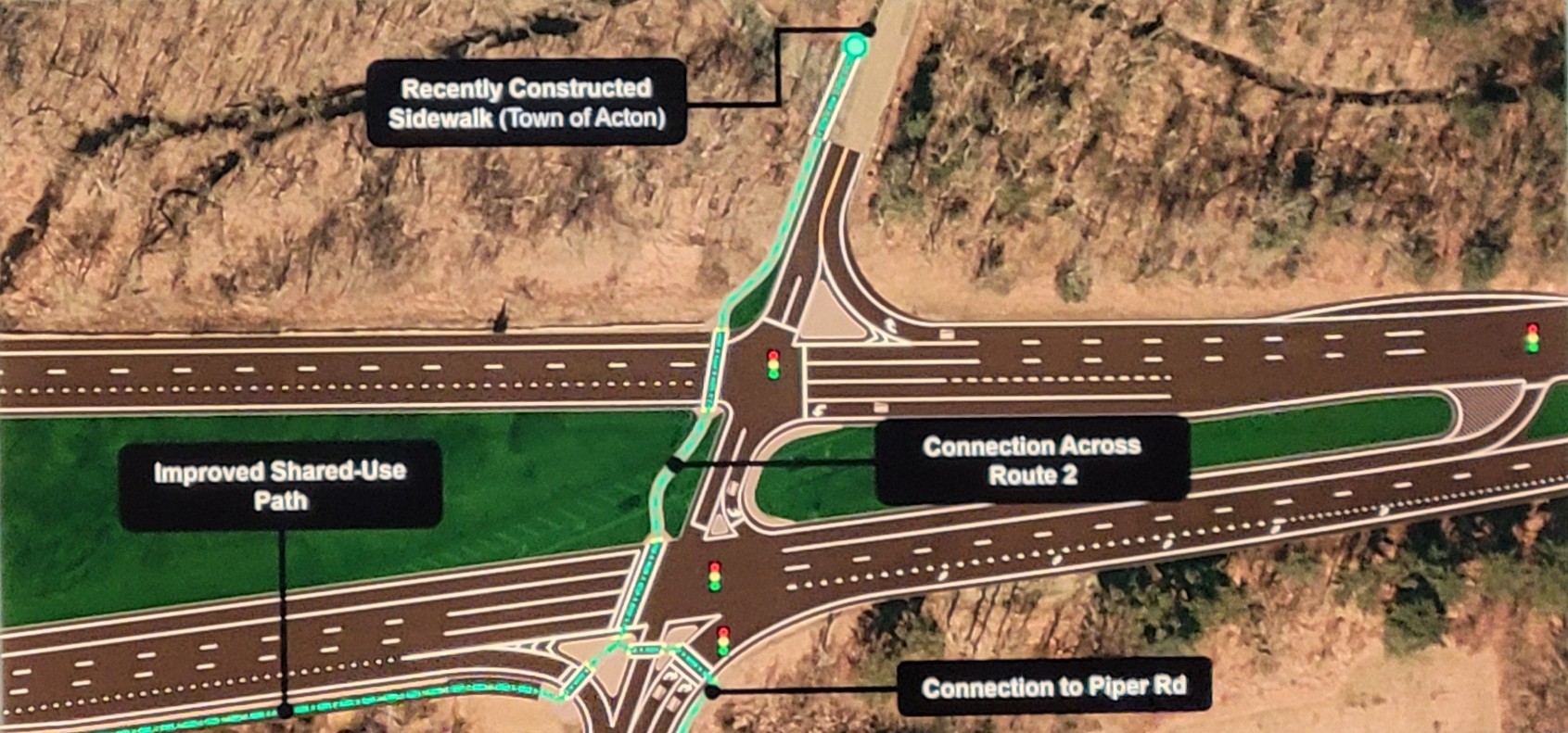 MassDOT designing Piper-Taylor intersection with Route 2 – The Acton ...