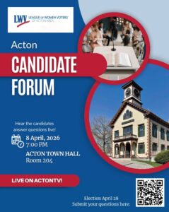 It’s Town Election season. Here’s what you need to know. – The Acton ...